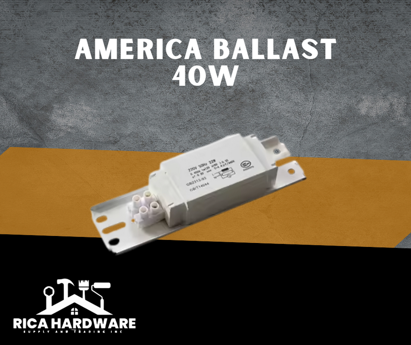 AMERICA BALLAST 40W – Rica Hardware Supply And Trading Inc.