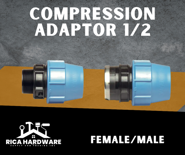 COMPRESSION FEMALE/MALE ADAPTOR 1/2 – Rica Hardware Supply And Trading Inc.