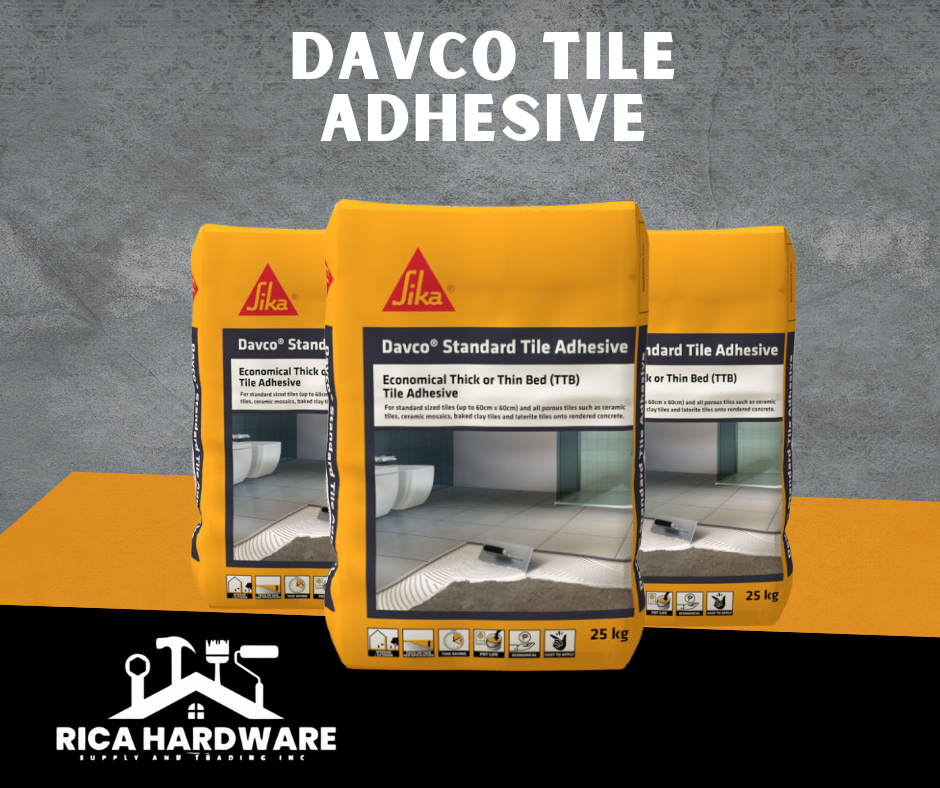 SIKA DAVCO TILE ADHESIVE – Rica Hardware Supply And Trading Inc.