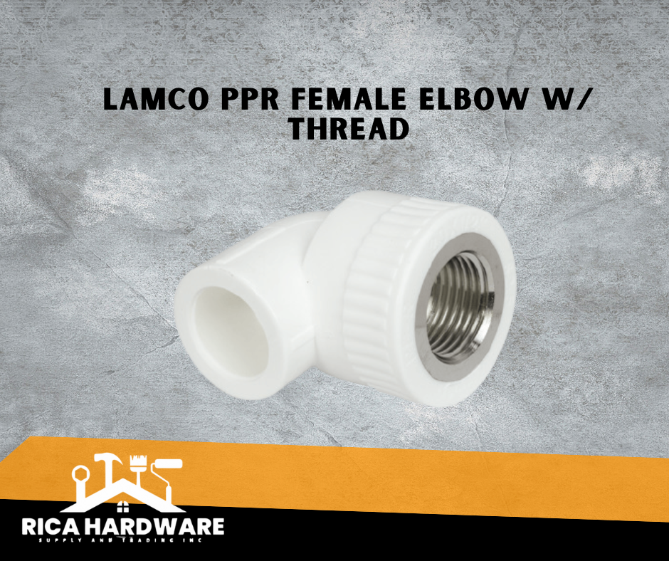 LAMCO PPR FEMALE ELBOW – Rica Hardware Supply And Trading Inc.