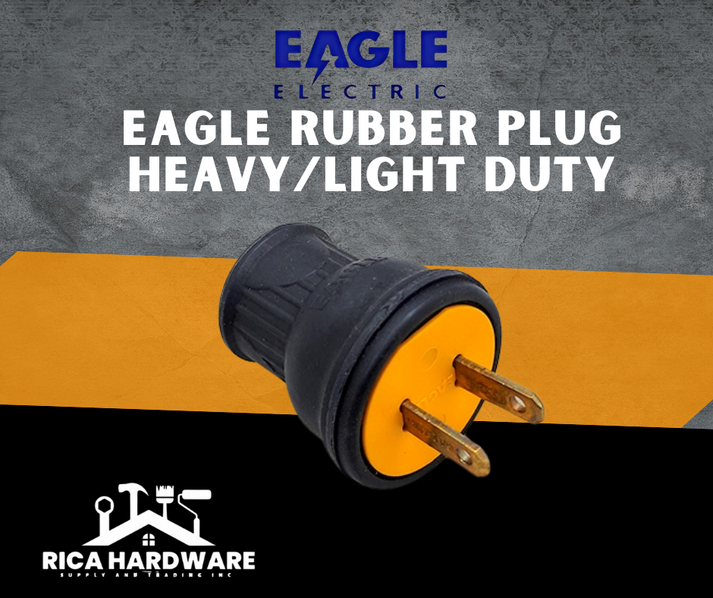 EAGLE RUBBER PLUG HEAVY/ LIGHT DUTY – Rica Hardware Supply And Trading Inc.