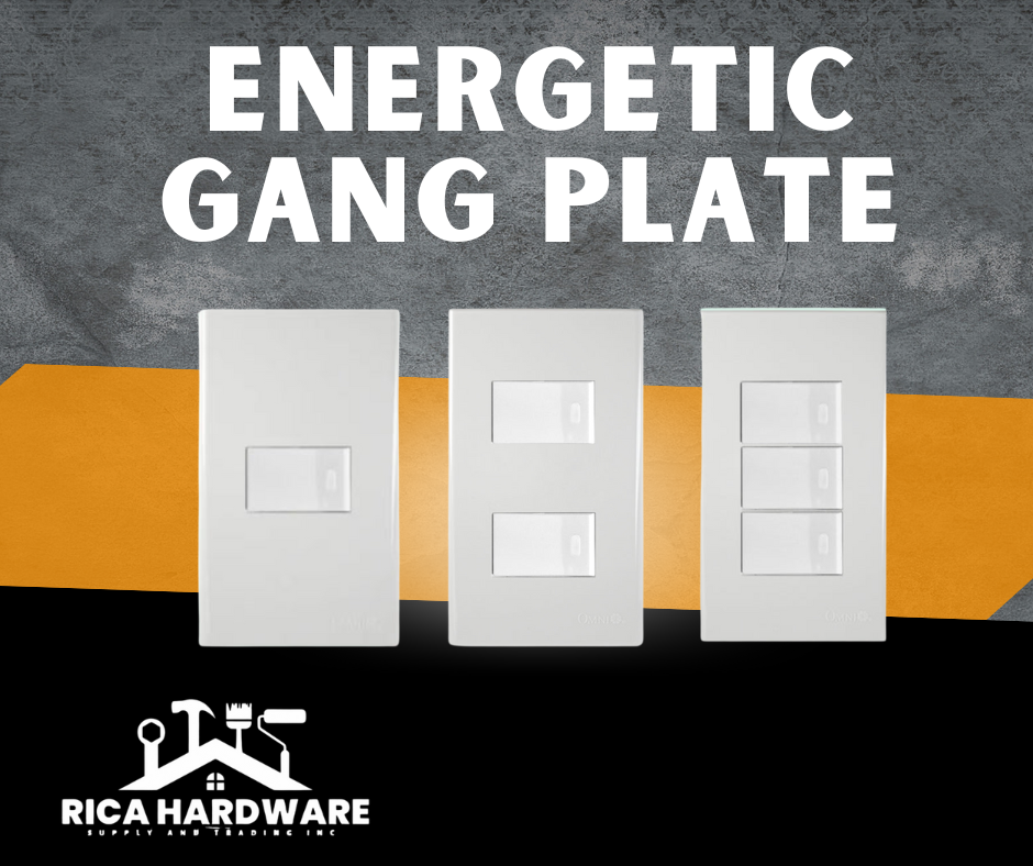 ENERGETIC GANG PLATE – Rica Hardware Supply And Trading Inc.