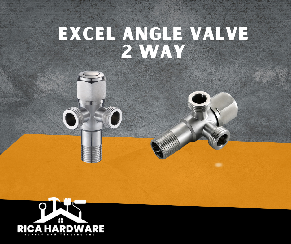 EXCEL ANGLE VALVE 2 WAY – Rica Hardware Supply And Trading Inc.