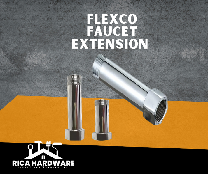 FLEXCO FAUCET EXTENSION 1/2X4 – Rica Hardware Supply And Trading Inc.