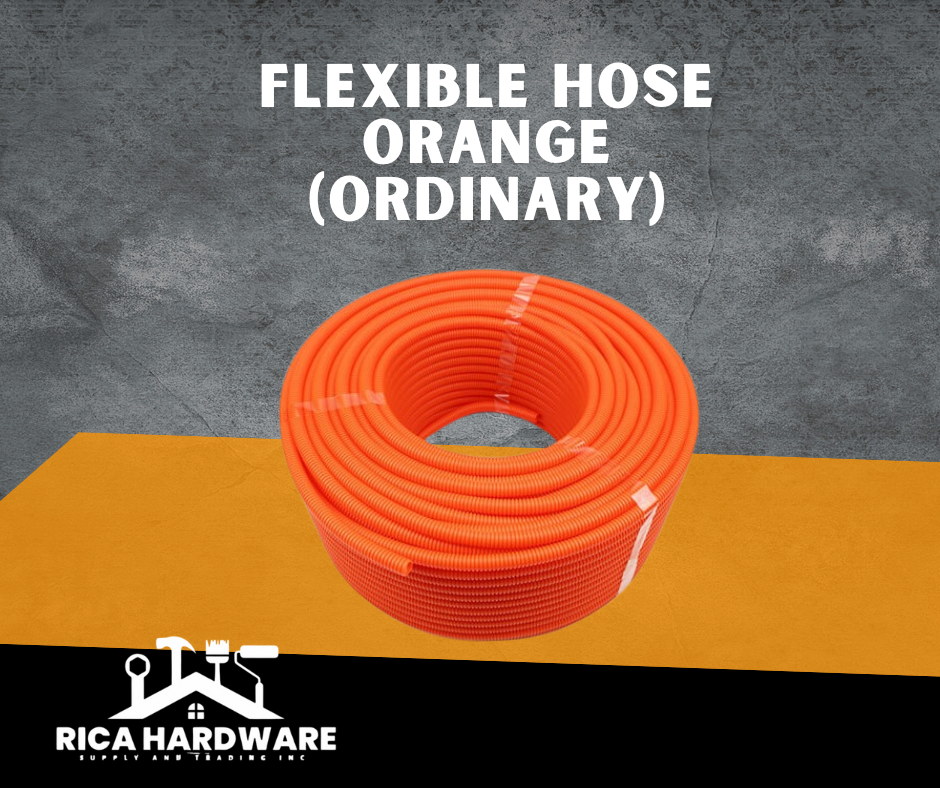 PVC FLEXIBLE HOSE ORANGE (ORDINARY) – Rica Hardware Supply And Trading Inc.