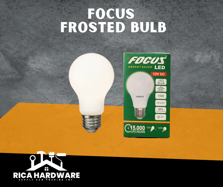 FOCUS FROSTED LED – Rica Hardware Supply And Trading Inc.