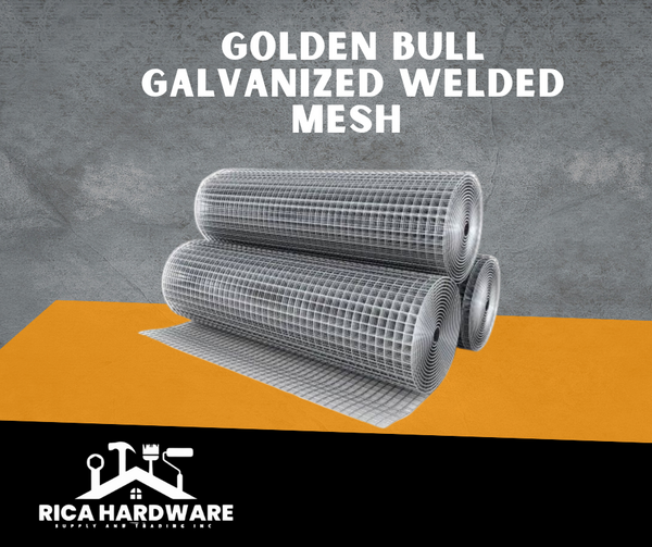 GOLDEN BULL GALVANIZED WELDED MESH – Rica Hardware Supply And Trading Inc.