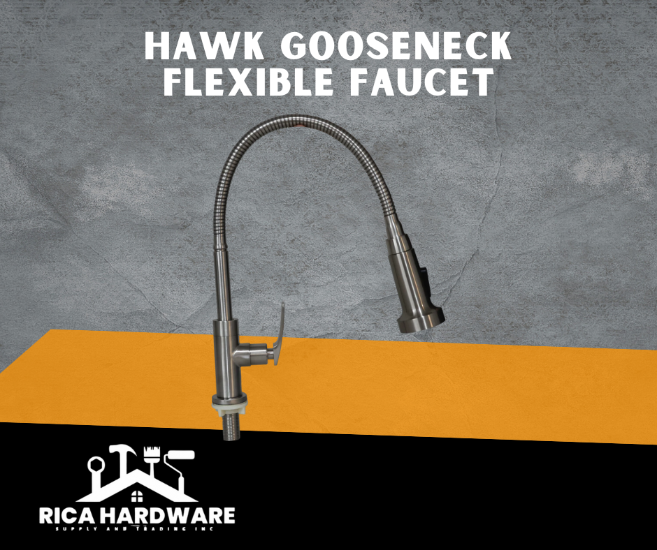 HAWK GOOSENECK FLEXIBLE FAUCET – Rica Hardware Supply And Trading Inc.