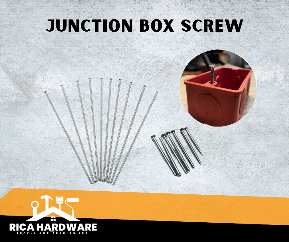 JUNCTION BOX SCREW – Rica Hardware Supply And Trading Inc.