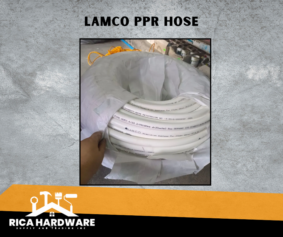 LAMCO PPR HOSE 1/2X100M – Rica Hardware Supply And Trading Inc.