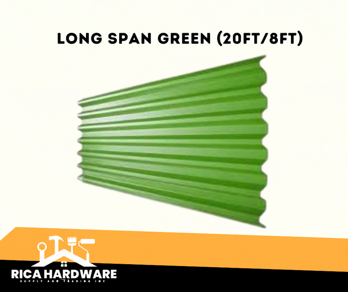 LONG SPAN GREEN (20FT/8ft) – Rica Hardware Supply And Trading Inc.