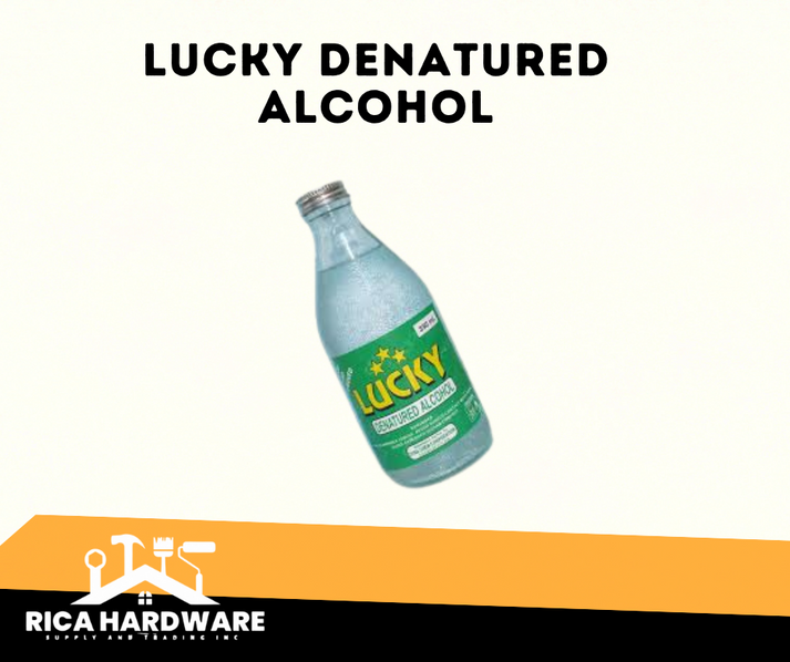 LUCKY DENATURED ALCOHOL 350ML – Rica Hardware Supply And Trading Inc.