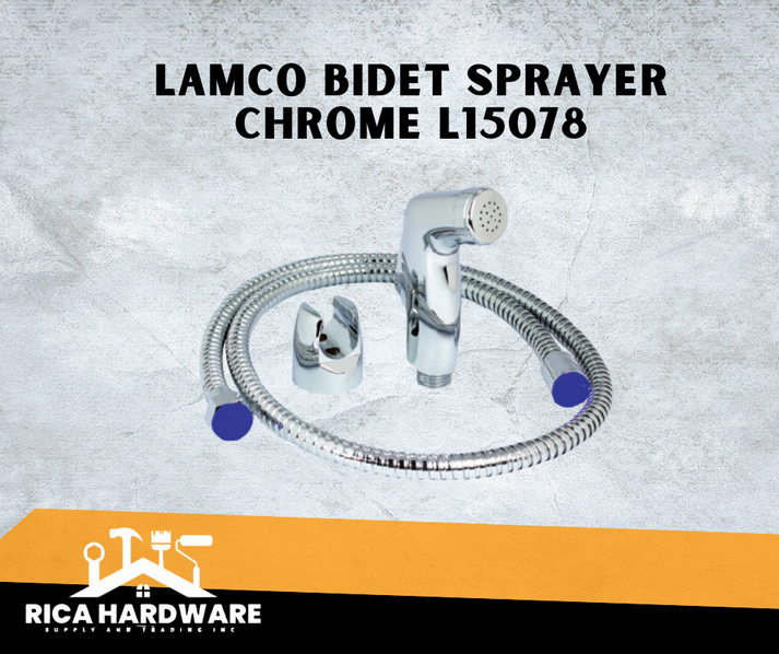 LAMCO HAND HELD BIDET SPRAYER L15078 – Rica Hardware Supply And Trading Inc.
