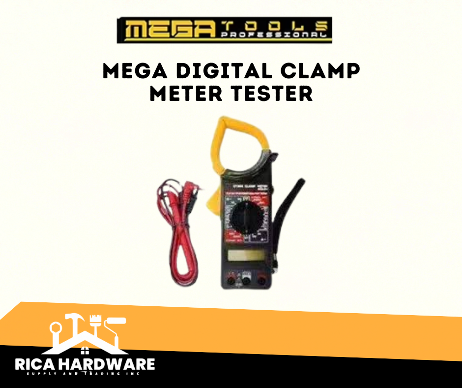 MEGA DIGITAL CLAMP METER TESTER – Rica Hardware Supply And Trading Inc.