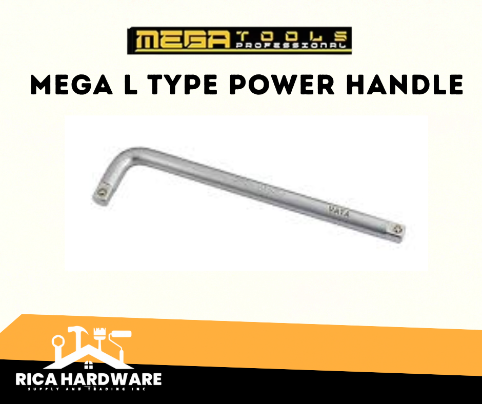 MEGA L TYPE POWER HANDLE – Rica Hardware Supply And Trading Inc.
