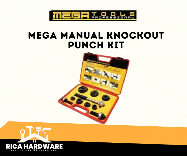 MEGA MANUAL KNOCKOUT PUNCH KIT – Rica Hardware Supply And Trading Inc.