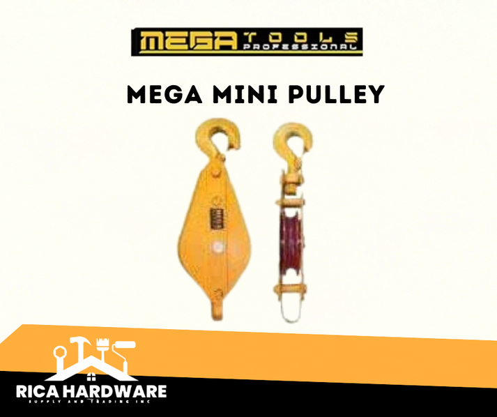 MEGA MINI PULLEY – Rica Hardware Supply And Trading Inc.