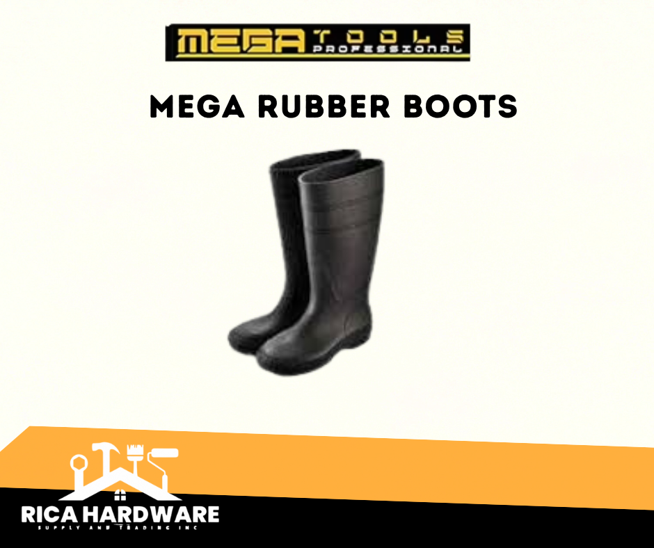 MEGA RUBBER BOOTS – Rica Hardware Supply And Trading Inc.