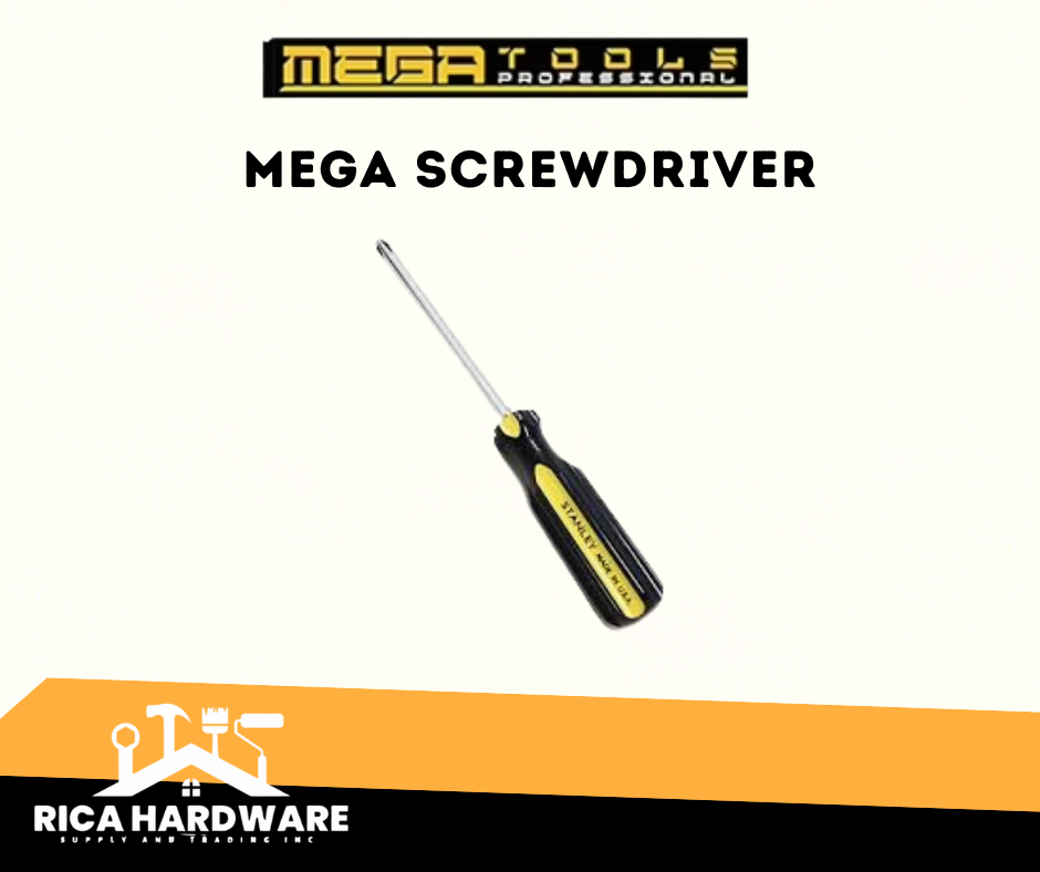 MEGA SCREWDRIVER – Rica Hardware Supply And Trading Inc.