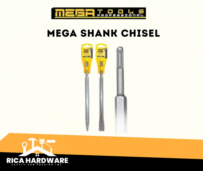 MEGA SHANK CHISEL – Rica Hardware Supply And Trading Inc.