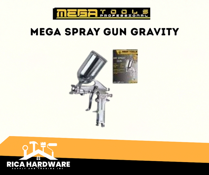 MEGA SPRAY GUN GRAVITY – Rica Hardware Supply And Trading Inc.