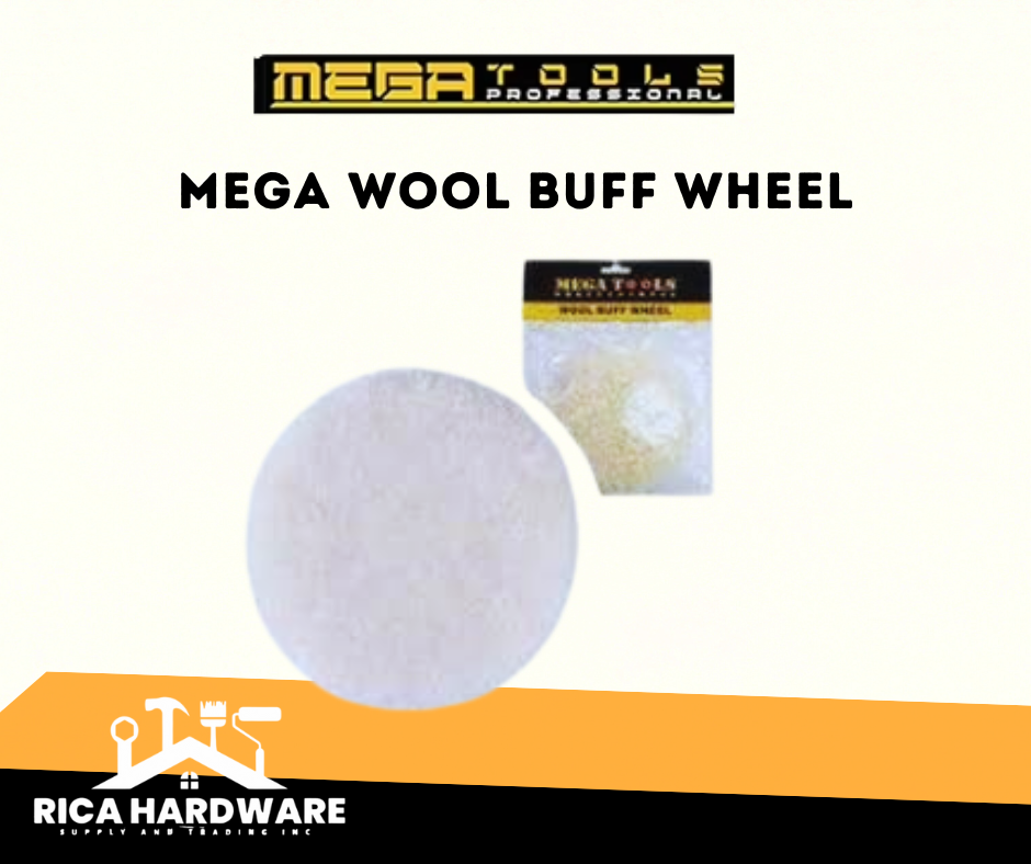 MEGA WOOL BUFF WHEEL – Rica Hardware Supply And Trading Inc.