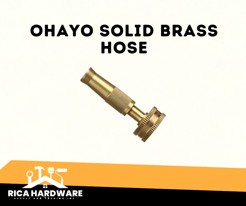 OHAYO SOLID BRASS HOSE – Rica Hardware Supply And Trading Inc.