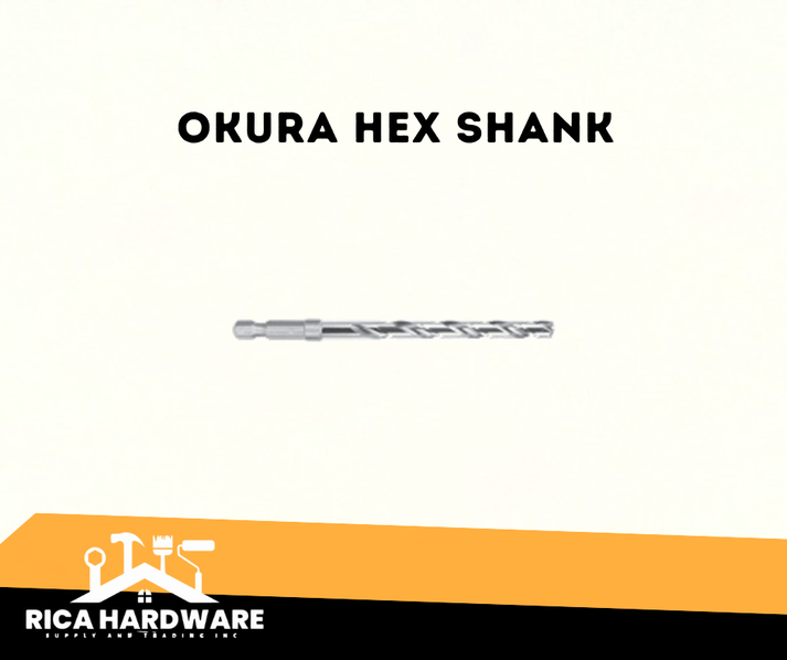 OKURA HEX SHANK – Rica Hardware Supply And Trading Inc.