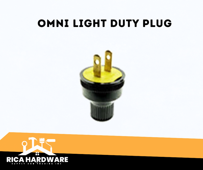 OMNI LIGHT DUTY PLUG – Rica Hardware Supply And Trading Inc.