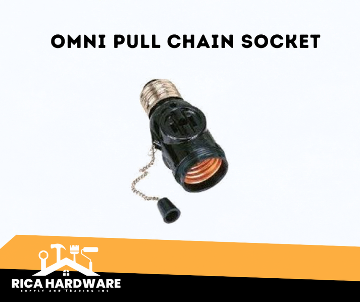 OMNI PULL CHAIN SOCKET – Rica Hardware Supply And Trading Inc.