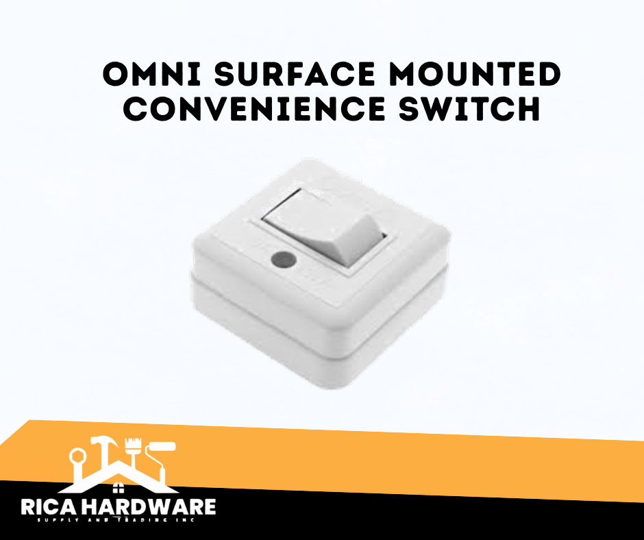 OMNI SURFACE MOUNTED CONVENIENCE SWITCH – Rica Hardware Supply And ...