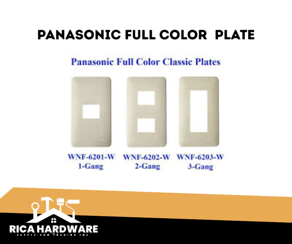 PANASONIC FULL COLOR MODERN PLATE CLASSIC SERIES – Rica Hardware Supply ...