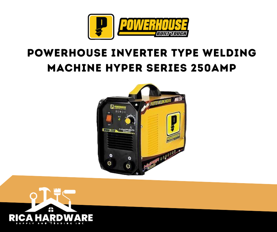 POWERHOUSE INVERTER TYPE WELDING MACHINE HYPER SERIES 250AMP – Rica ...