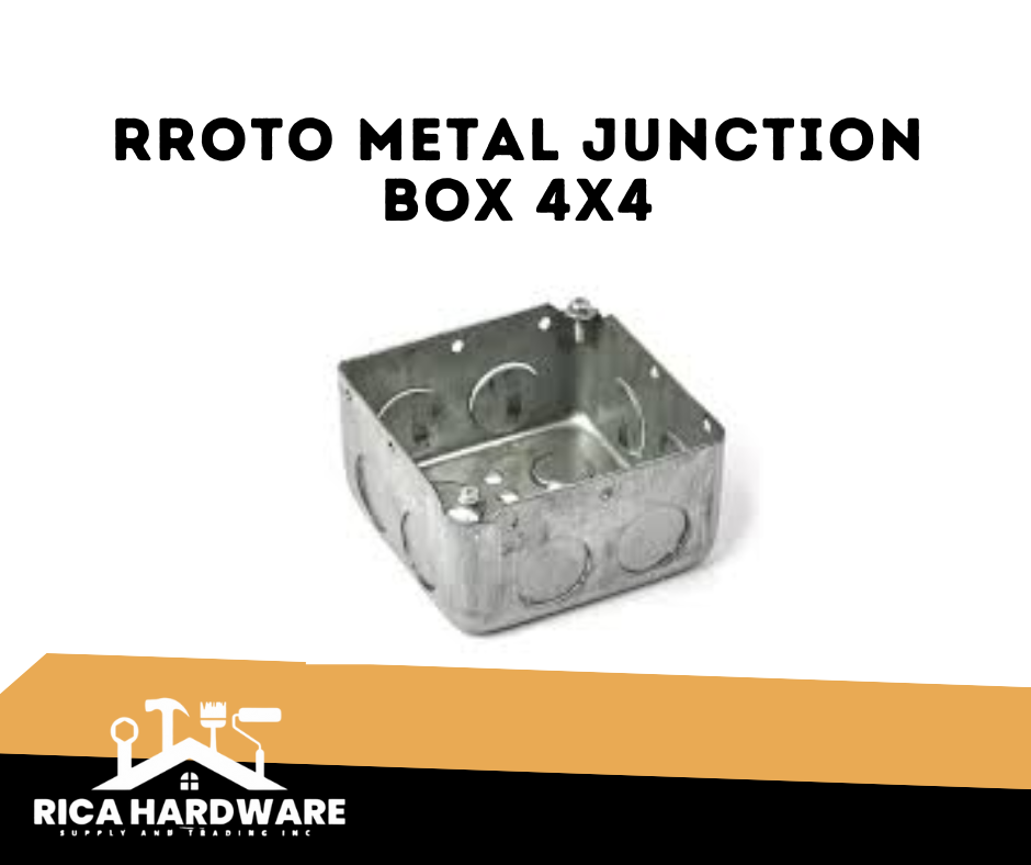 METAL JUNCTION BOX 4x4 – Rica Hardware Supply And Trading Inc.