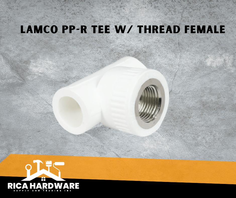 LAMCO PPR TEE W/ THREAD FEMALE – Rica Hardware Supply And Trading Inc.
