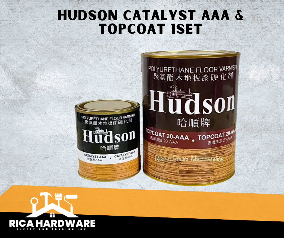 HUDSON CATALYST AAA & TOPCOAT 1SET – Rica Hardware Supply And Trading Inc.
