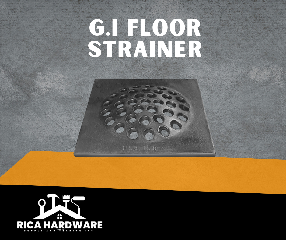 G.I. METAL FLOOR STRAINER – Rica Hardware Supply And Trading Inc.